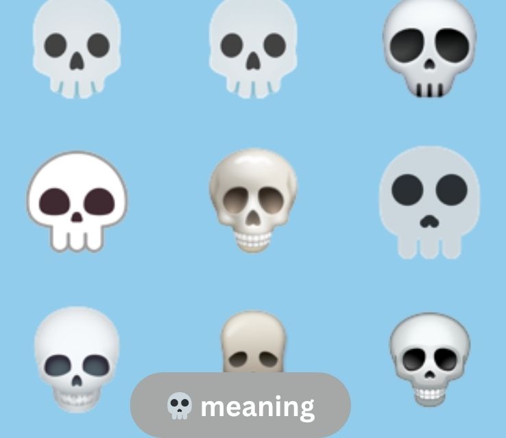 What does the skull emoji 💀 mean?