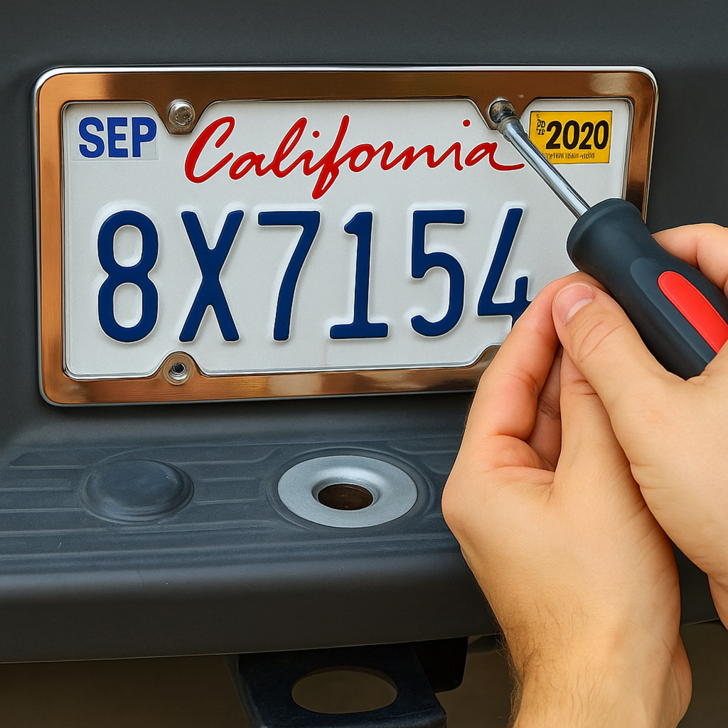 Top 5 Ways to Install a Front License Plate